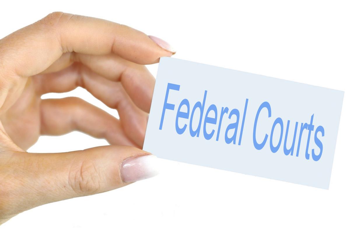 Federal Courts - Free of Charge Creative Commons Hand held card image