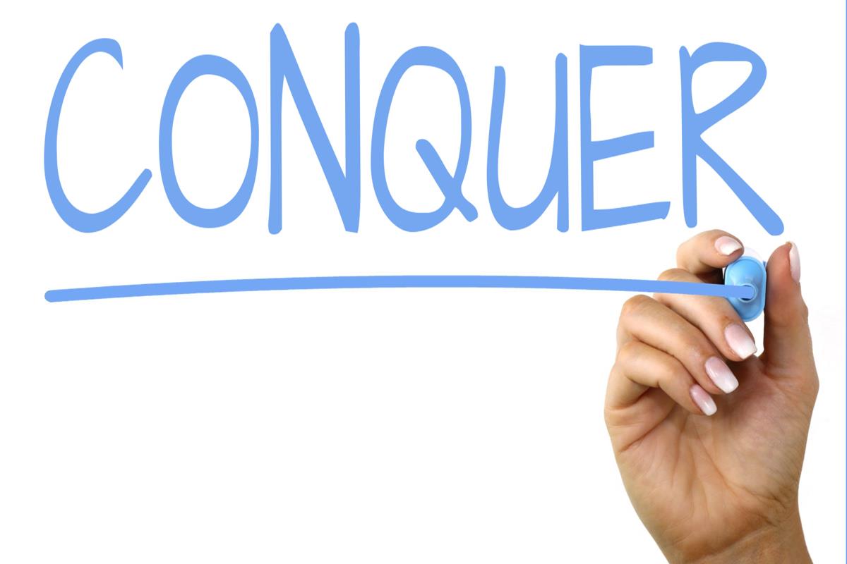 Conquer - Free of Charge Creative Commons Handwriting image